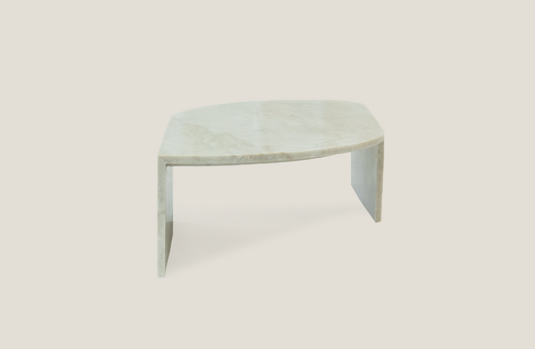 Bianca Taj Mahal Quartzite Coffee Table