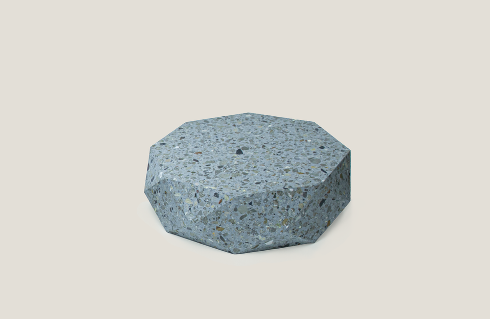 Folde Terrazzo Grigio Coffee Table